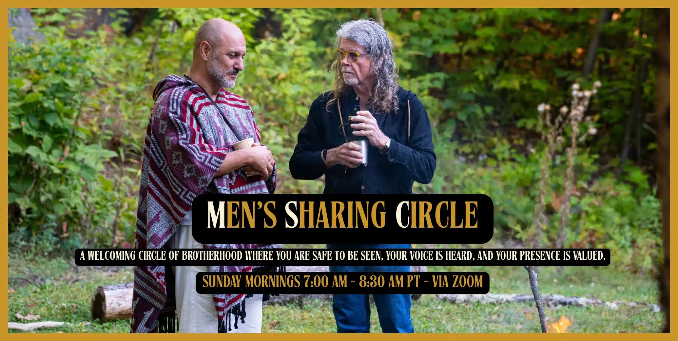 Men’s Sharing Circle | Weekly Online Men’s Group